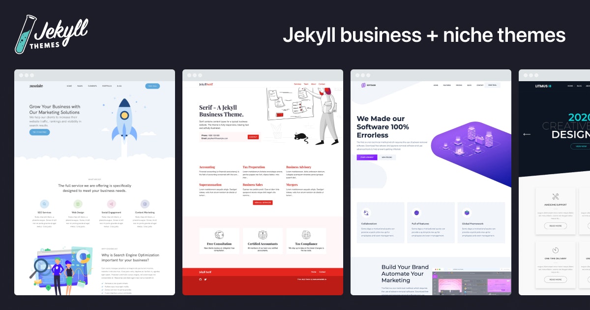 Jekyll Business Themes