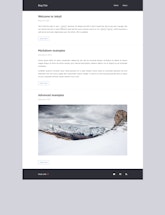 Contrast – A simple blog theme – Jekyll Themes