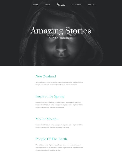 New photo blog theme – Jekyll Themes